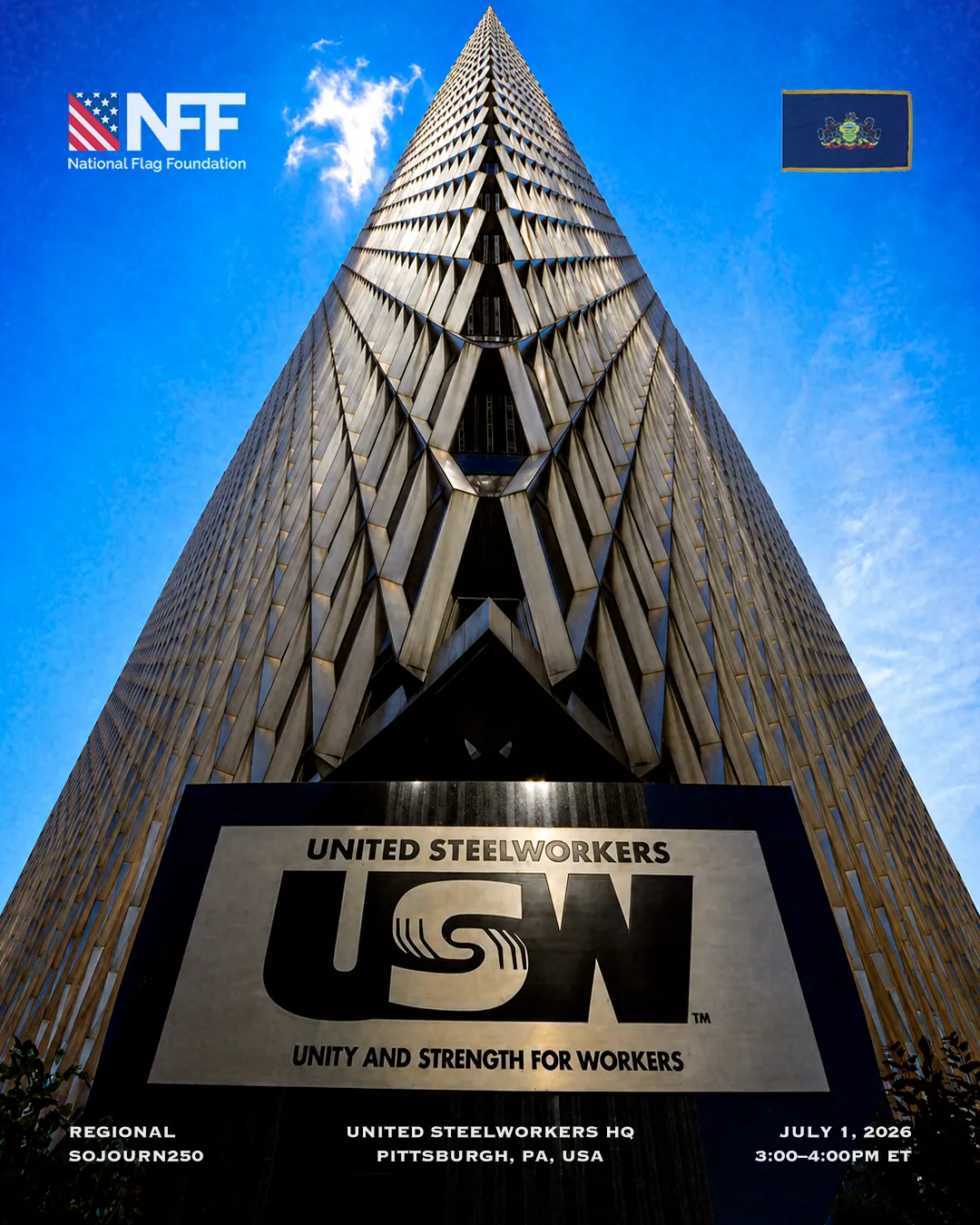 Sojourn 250 · Pittsburgh · National Flag Foundation